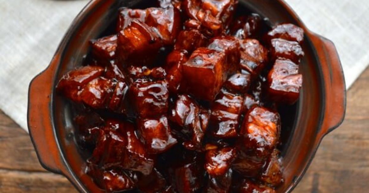Sticky Chinese Braised Pork Belly - Ziggys