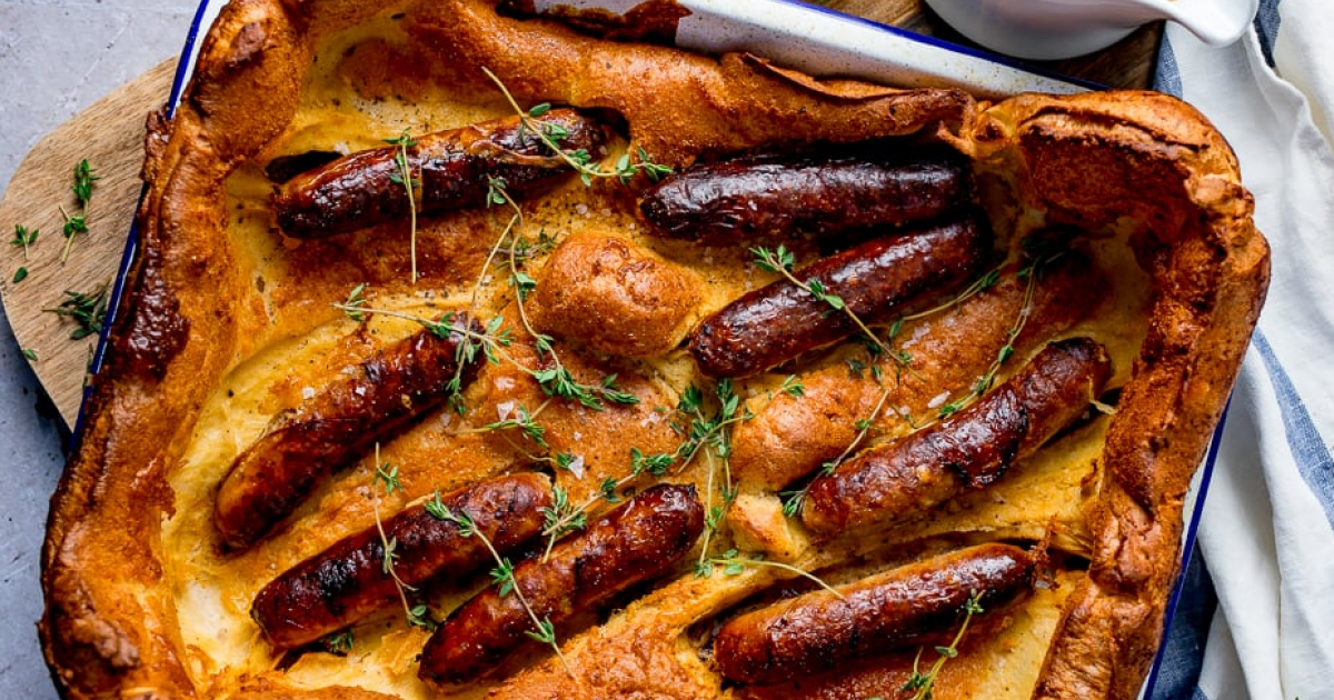 Toad in the Hole with Red Onion Gravy - Ziggys